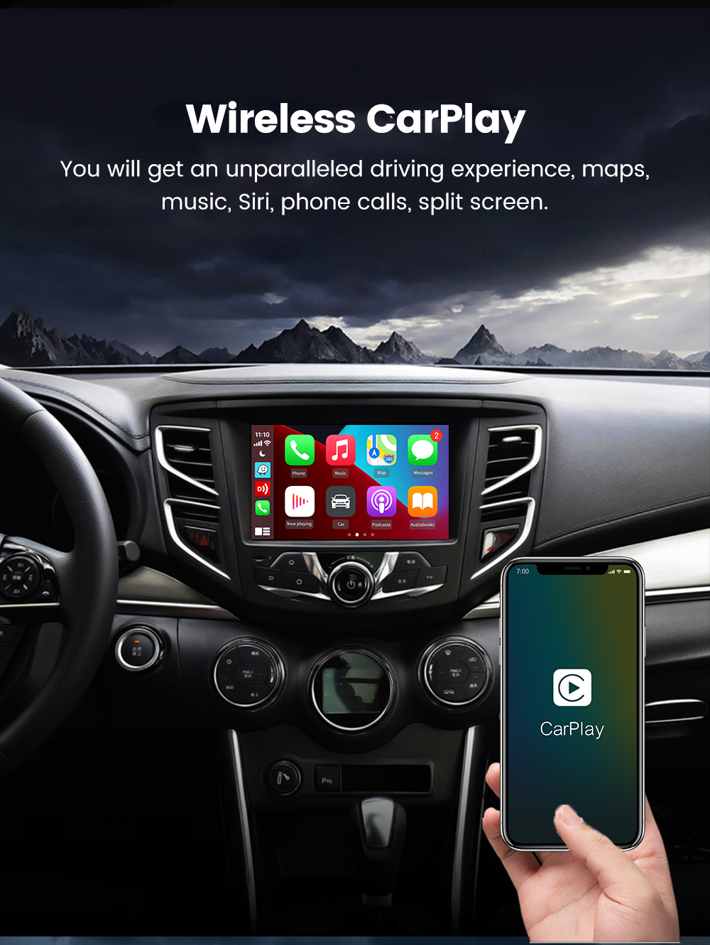 (Autokit) Carlinkit CarPlay Dongle for Aftermarket Android Head Unit ...